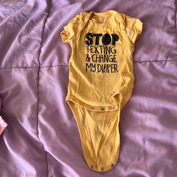 One Pieces | Yellow 12 Mo Onesie | Poshmark